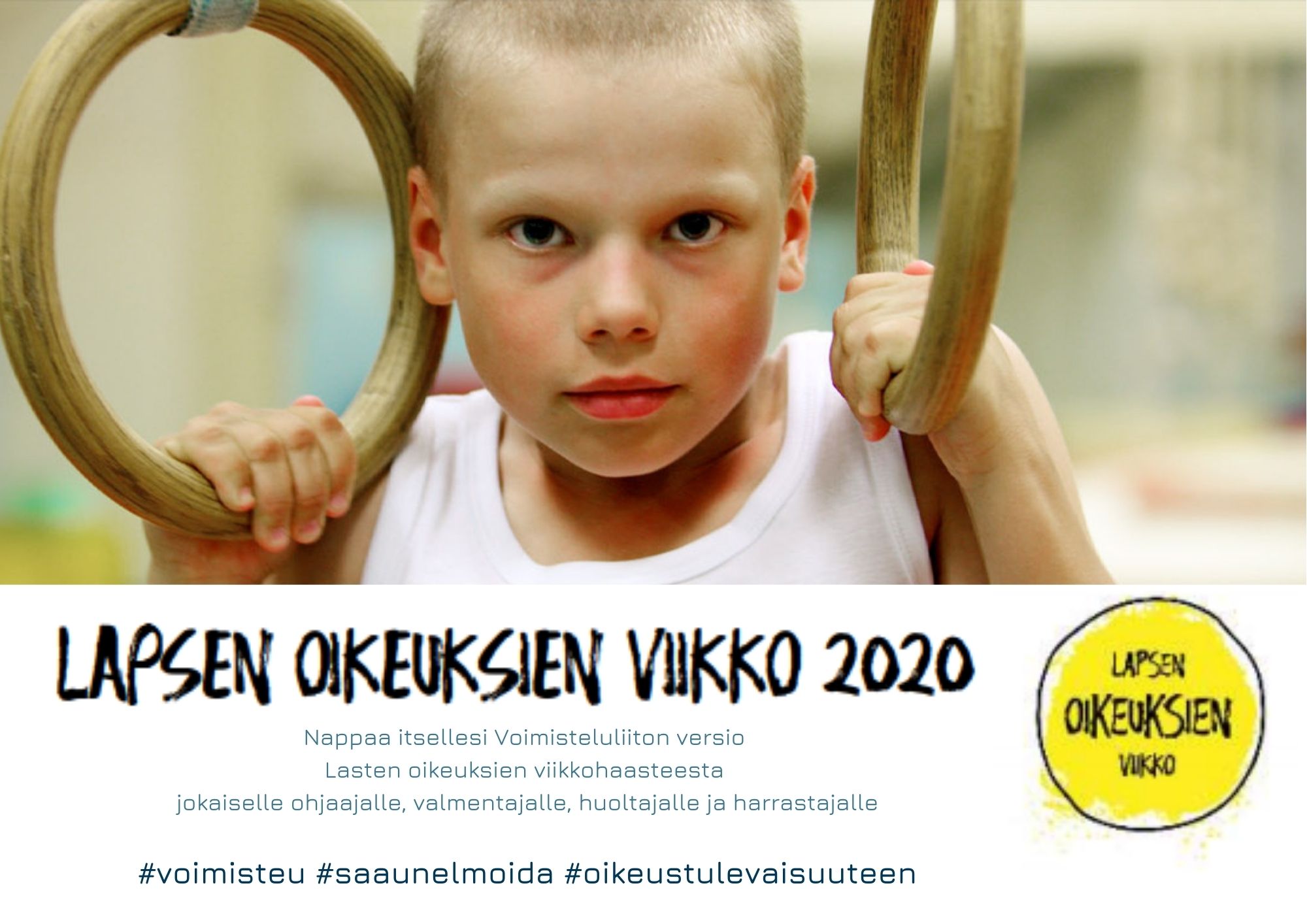 Tehdään yhdessä lapsen oikeudet näkyviksi - Suomen Voimisteluliitto