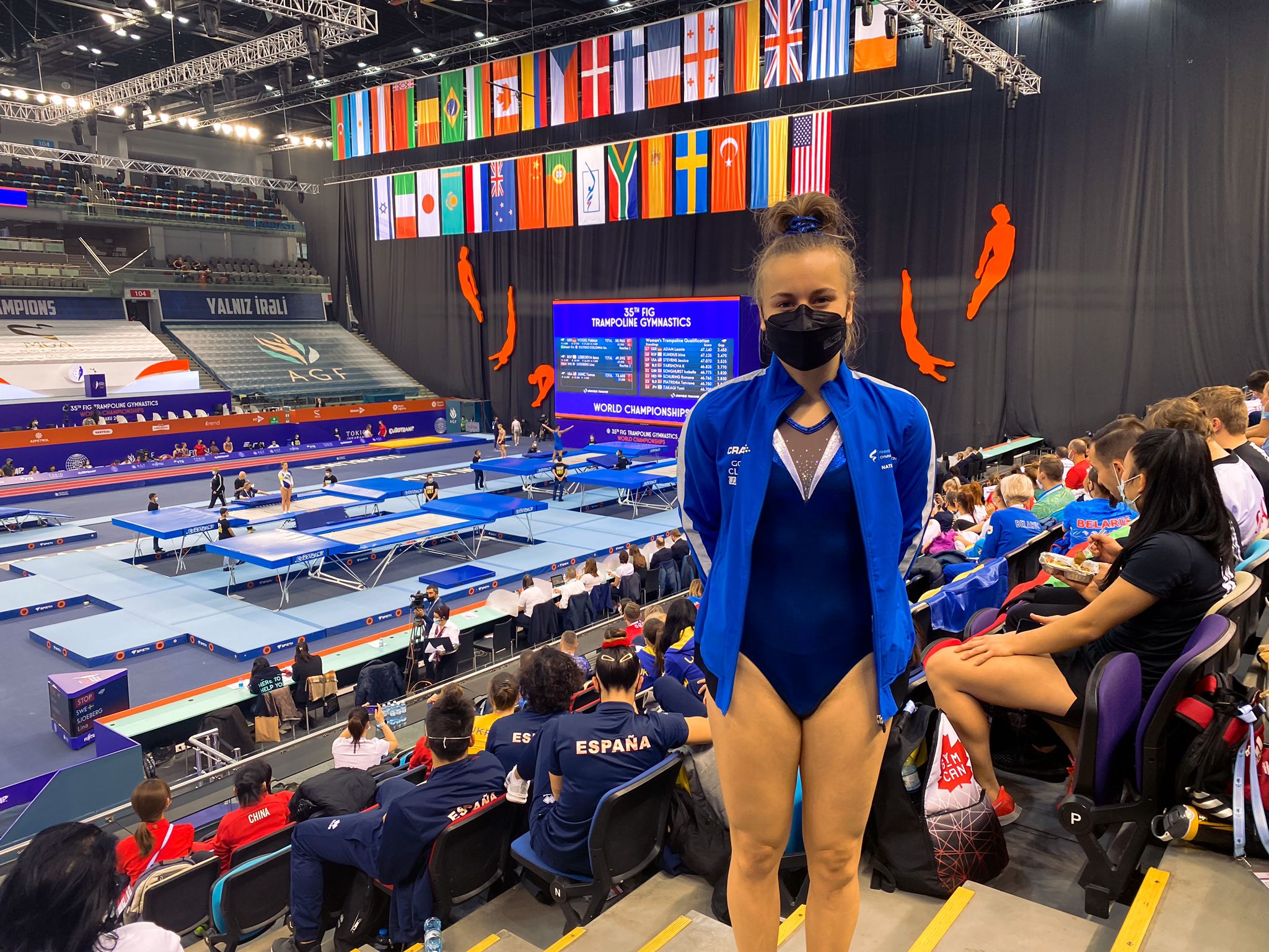 Salla Tamperin ponnistukset eivät riittäneet trampoliinivoimistelun ...